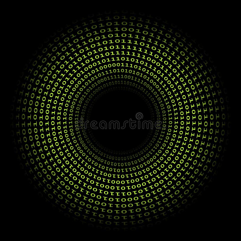 Number circle stock illustration. Illustration of computer - 58343167
