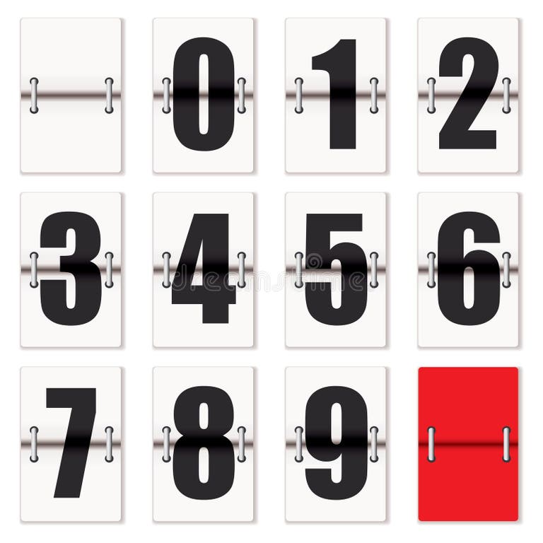 Running Number Stock Illustrations – 10,855 Running Number Stock ...