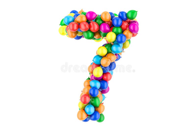 7 Balloons Stock Illustrations – 306 7 Balloons Stock Illustrations ...