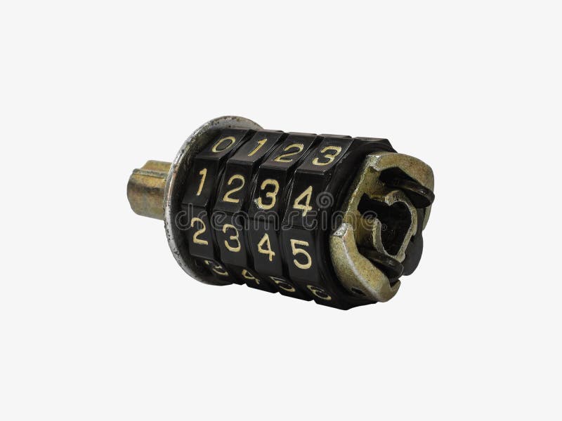 Number combination lock stock image. Image of steel, ring - 66354985