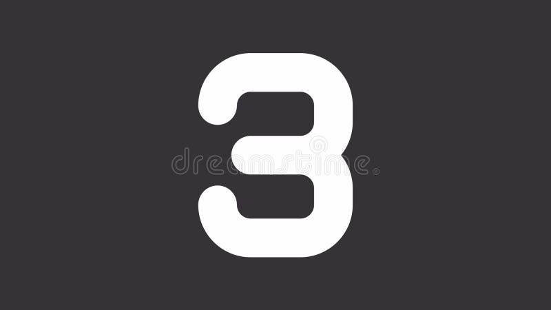 Number Counting White Line Animation Stock Footage - Video of three ... Number Counting White Line Animation Stock Footage - Video of three ...