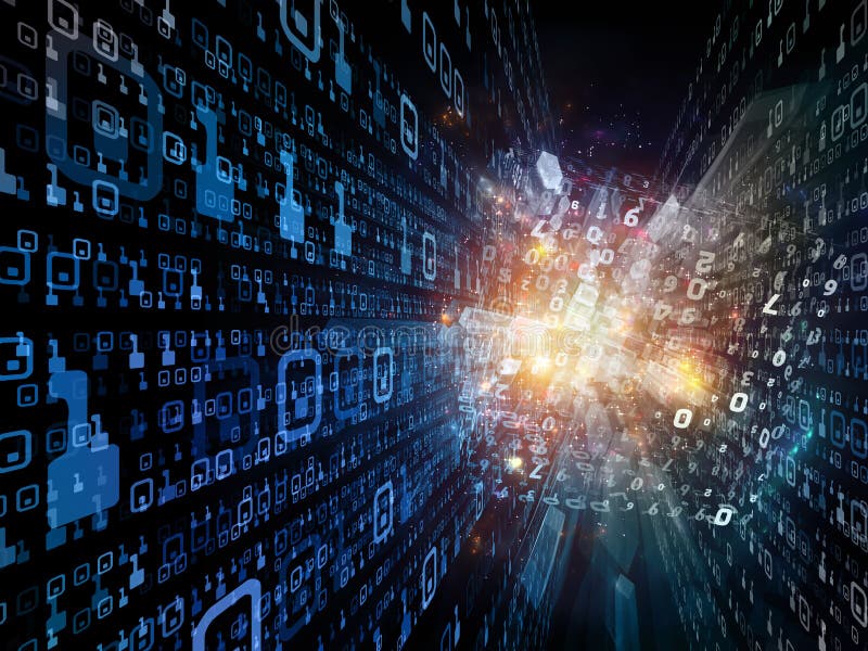 Number Cube stock illustration. Illustration of calculation - 190139742