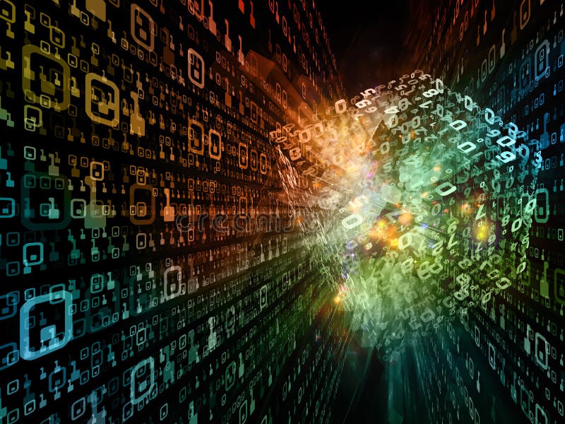 Number Cube stock illustration. Illustration of arithmetic - 190139759