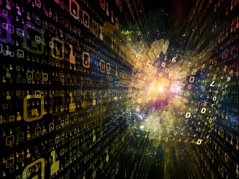 Number Cube stock illustration. Illustration of mathematics - 203318345