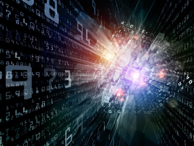 Number Cube stock illustration. Illustration of perspective - 224659046