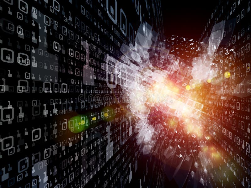 Number Cube stock illustration. Illustration of theory - 218805169