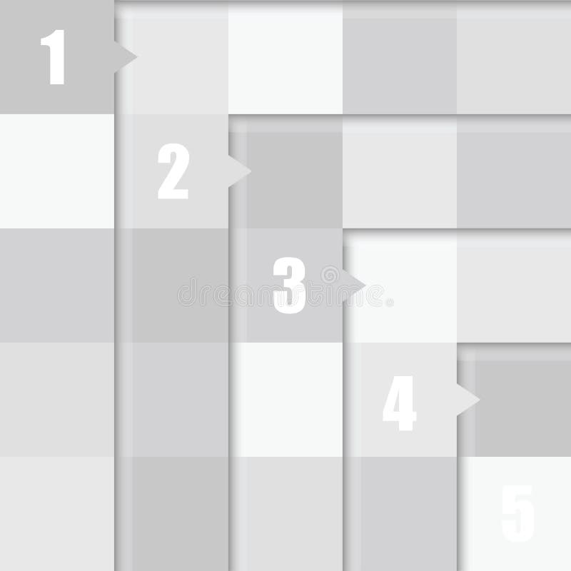 Number in Cube in Grey Color Illustration Stock Vector - Illustration ...