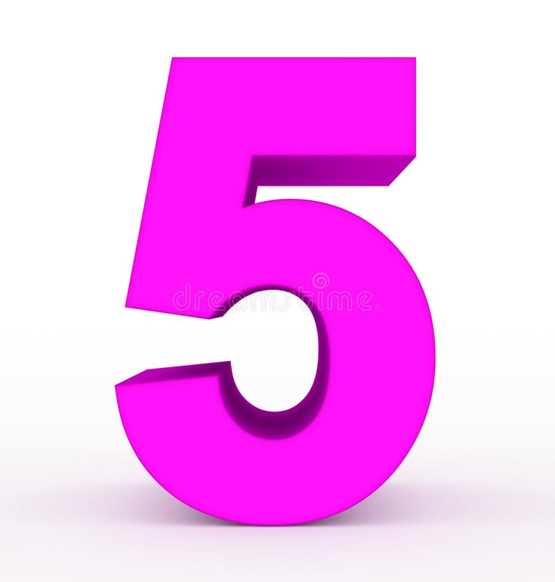 Pink Number 5