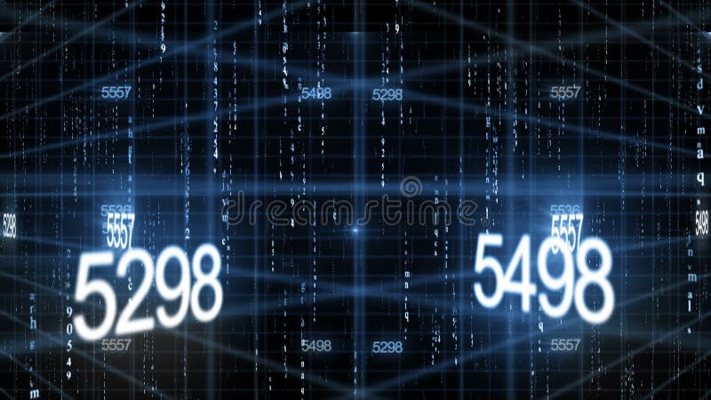 Number Data Technology Background Stock Video - Video of medical, color ...