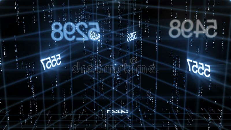 Number Data Technology Background Stock Video - Video of medical, color ...