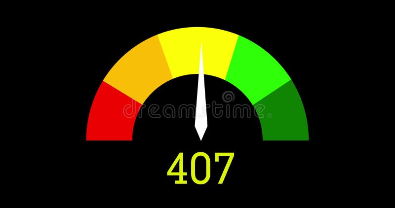 Number, Decrease and Graphic with Needle on Meter for Shrinking ...
