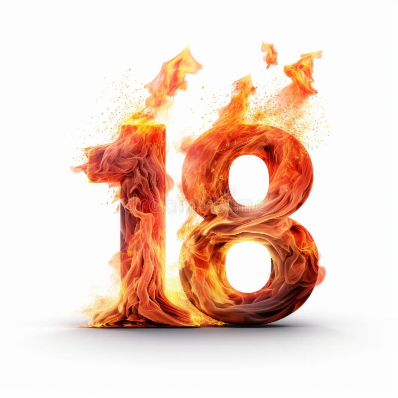 Number 18 Lettering Stock Illustrations – 114 Number 18 Lettering Stock ...