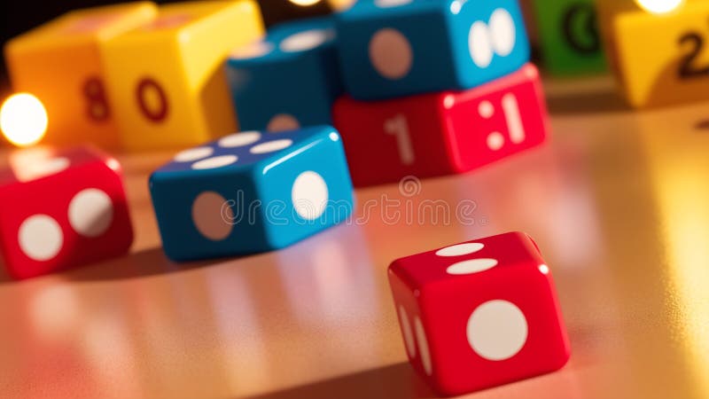 A Number of Dice stock illustration. Illustration of father - 293839552