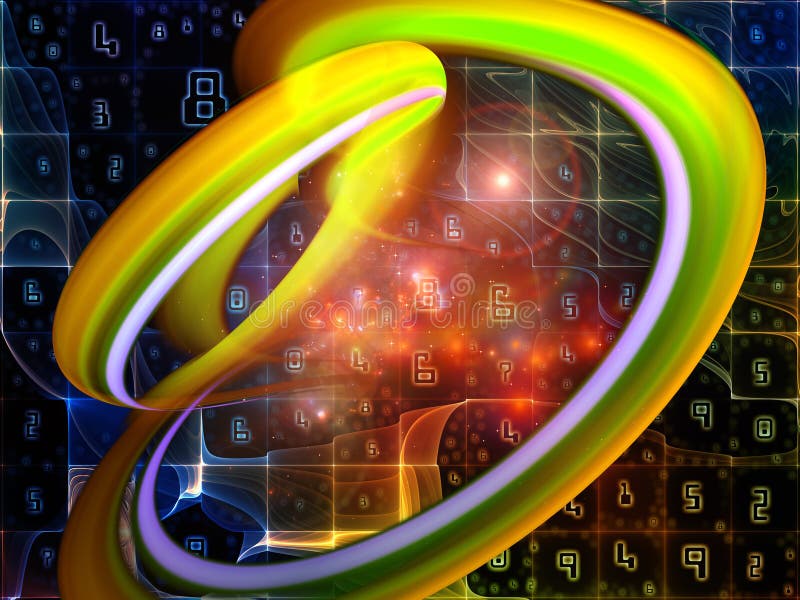 Propagation of Digital World Stock Illustration - Illustration of ...