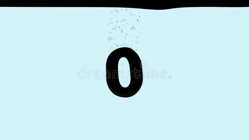 Number 62 Dropped into Water. Number 63 Falling into Water. Liquid ...