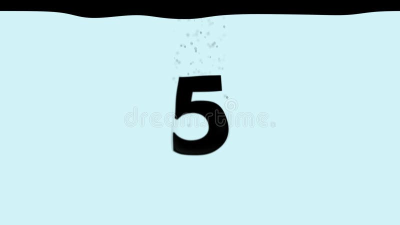 Number 62 Dropped into Water. Number 63 Falling into Water. Liquid ...