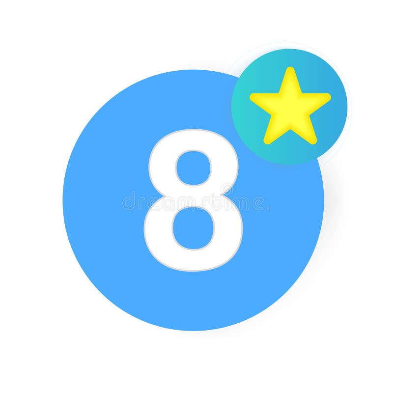 Eight Point Star Symbol Stock Illustrations – 224 Eight Point Star ...