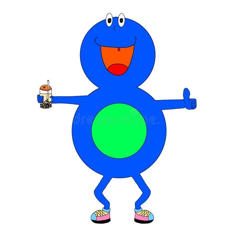 Number eight cartoon stock illustration. Illustration of clothing ...