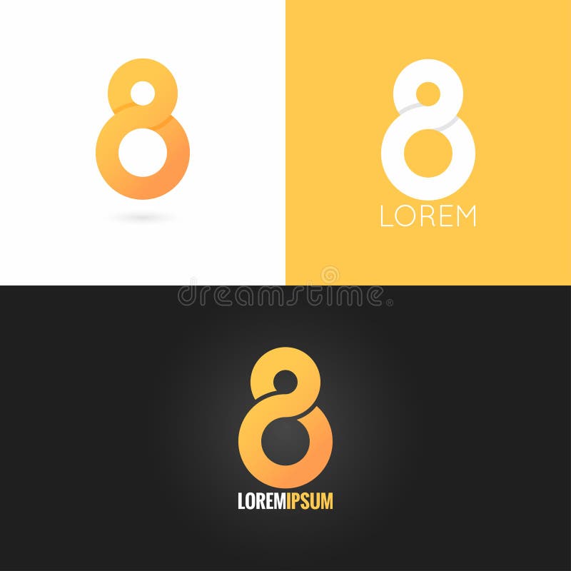 Number Eight Stock Illustrations – 46,361 Number Eight Stock ...