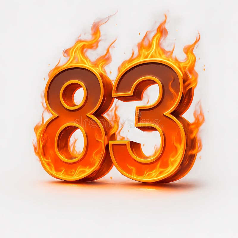 Set of Number Eighty Two Year 82 Year Celebration Design. Anniversary ...