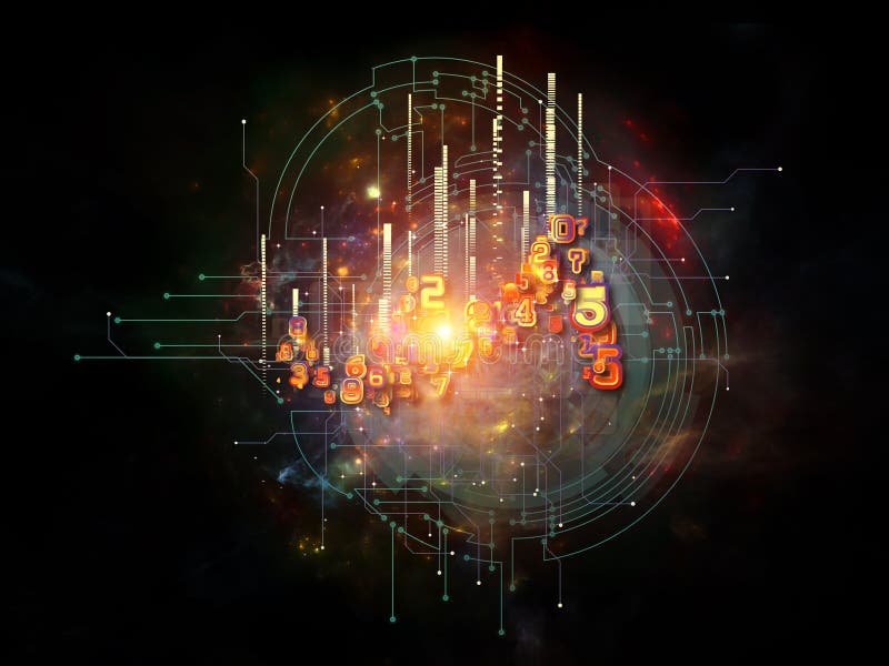 Number Engine stock illustration. Illustration of science - 206942540