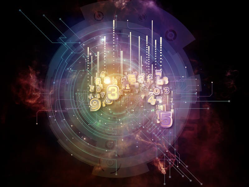 Number Engine stock illustration. Illustration of bright - 219384902