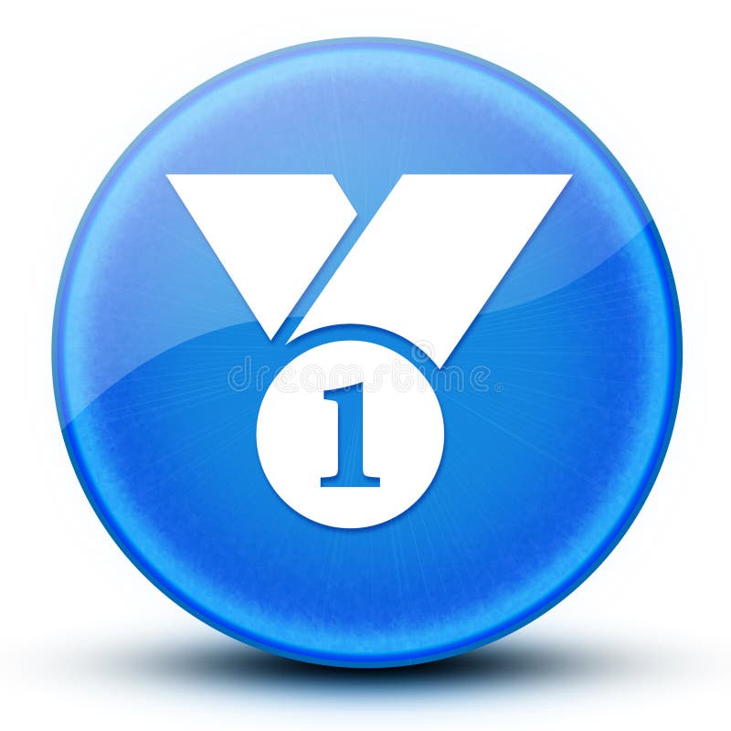 Number 1 Eyeball Glossy Elegant Pink Round Button Abstract Stock ...