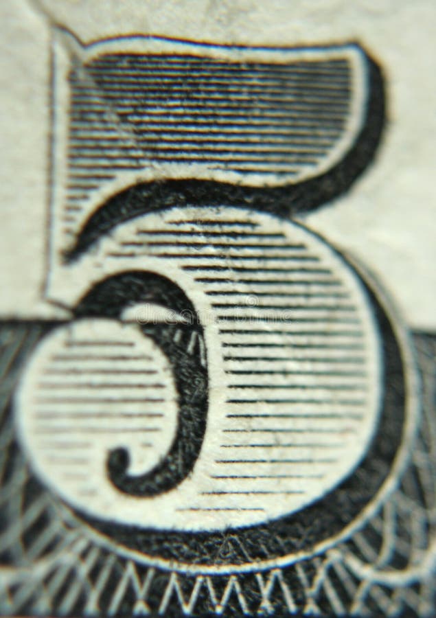 Number Five stock image. Image of business, number, isolated - 5740593