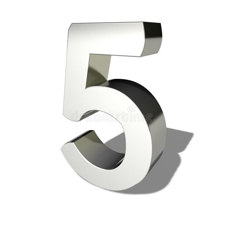 Number Five Stock Illustrations – 58,687 Number Five Stock ...