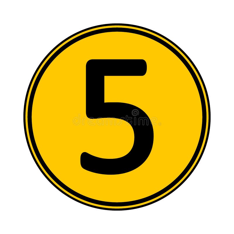 Numeral Button Five Stock Illustrations – 380 Numeral Button Five Stock ...