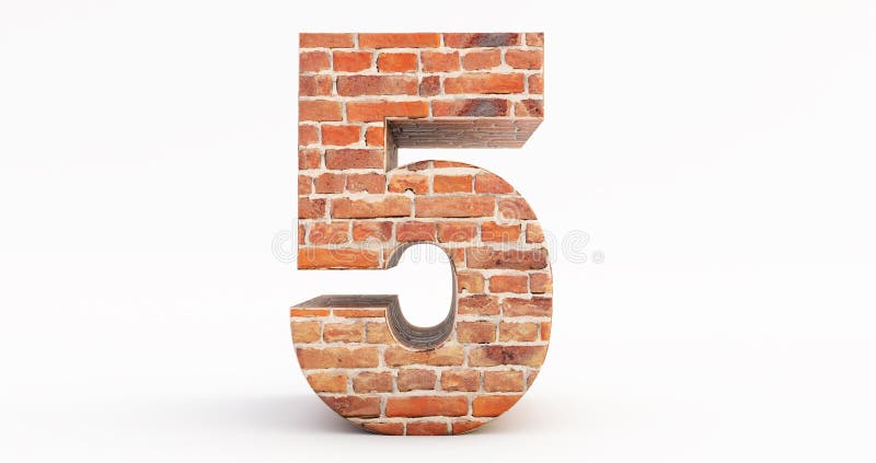 Number Bricks Stock Illustrations – 10,067 Number Bricks Stock ...