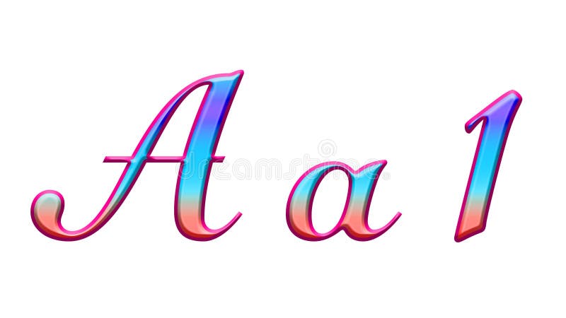 Number Five Smooth Font Fonts Letters Letter Alphabet Text Graphics ...