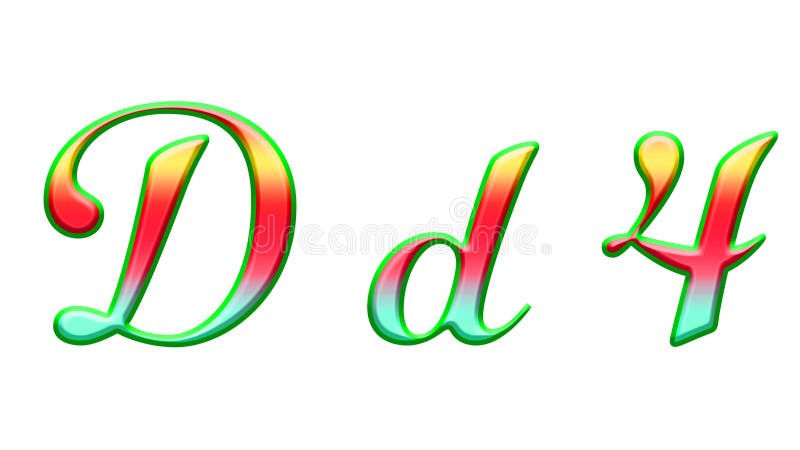 Number Five Smooth Font Fonts Letters Letter Alphabet Text Graphics ...