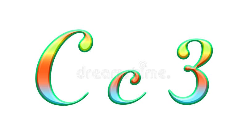 Number Five Smooth Font Fonts Letters Letter Alphabet Text Graphics ...