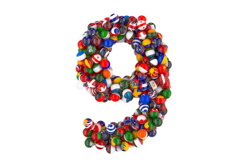 Many Flags Different Countries Stock Illustrations – 103 Many Flags ...