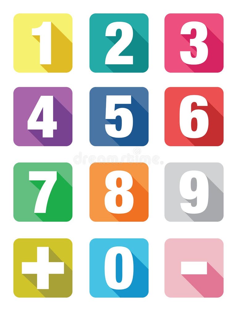 Colour Number Stock Illustrations – 14,582 Colour Number Stock ...