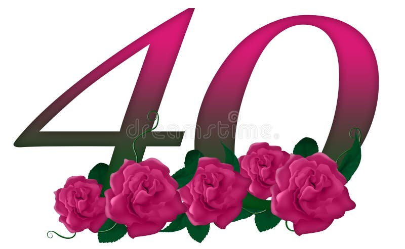 Number 40 Clipart