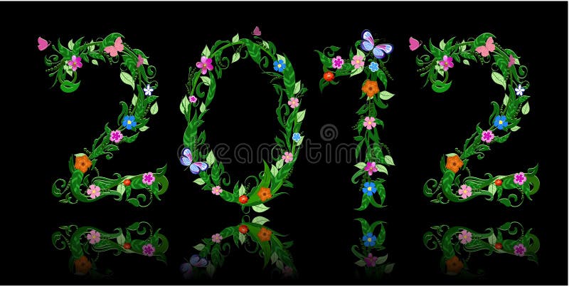 Number 2020 of Watercolor Peonies Flowers and Butterflies Stock ...