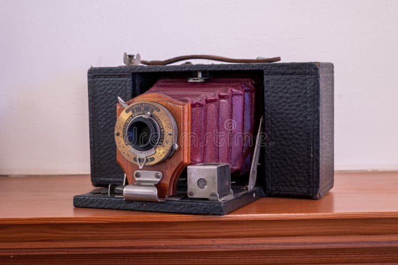 Number 2 Folding Brownie Camera Model a Editorial Photography - Image ...