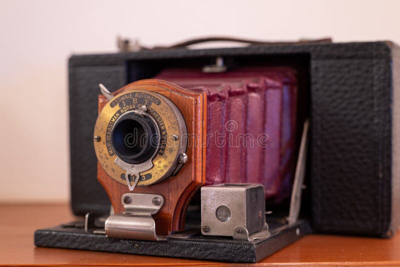Number 2 Folding Brownie Camera Model a Editorial Photography - Image ...