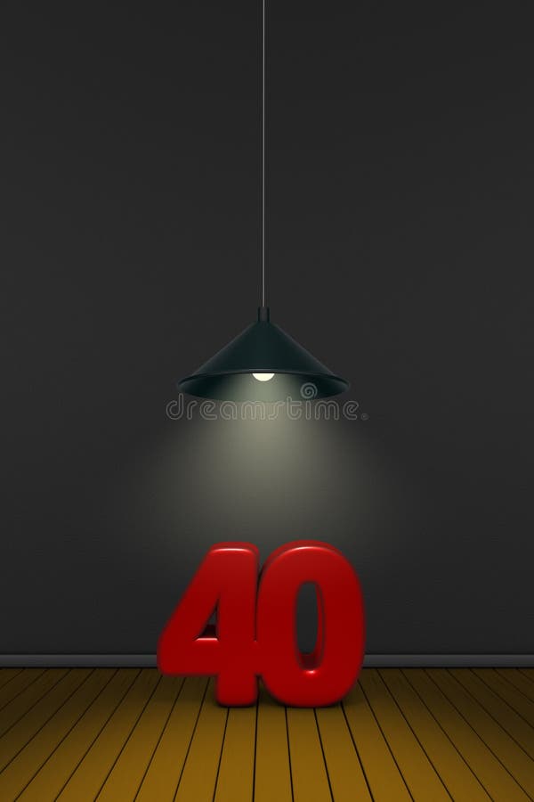 Set of Number Forty One Year 41 Year Celebration Design. Anniversary ...