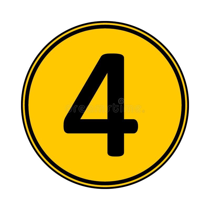 Numeral Button Four Stock Illustrations – 425 Numeral Button Four Stock ...