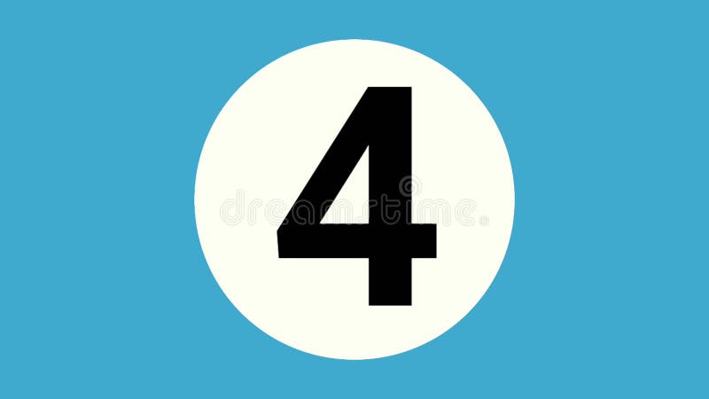 Number 4 Four Sign Symbol Animation Motion Graphics with Glitch Effect ... Number 4 Four Sign Symbol Animation Motion Graphics with Glitch Effect ...