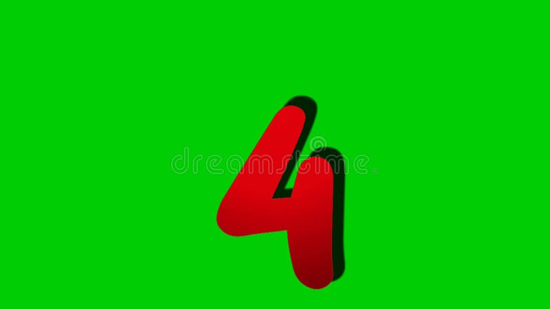 Number 4 Four Sign Symbol Animation Motion Graphics on Green Screen ... Number 4 Four Sign Symbol Animation Motion Graphics on Green Screen ...