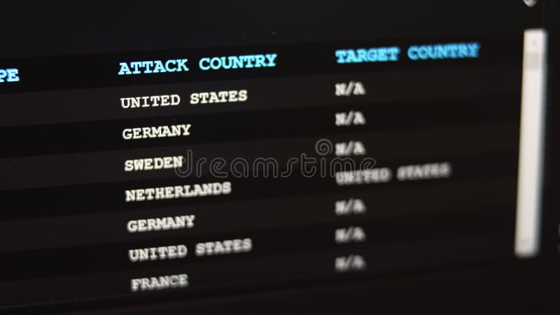World Map of Number of Gadgets and Computers Infected with Virus ...