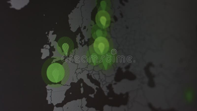 World Map of Number of Gadgets and Computers Infected with Virus ...