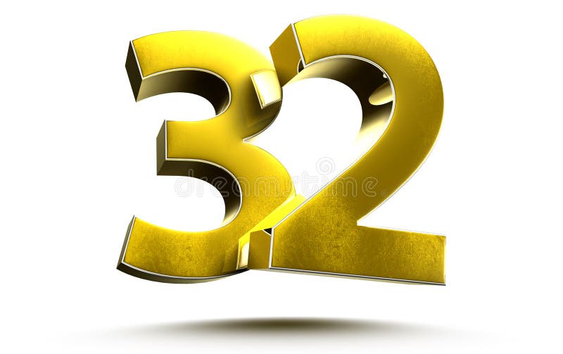 Number 32 Stock Illustrations – 701 Number 32 Stock Illustrations ...