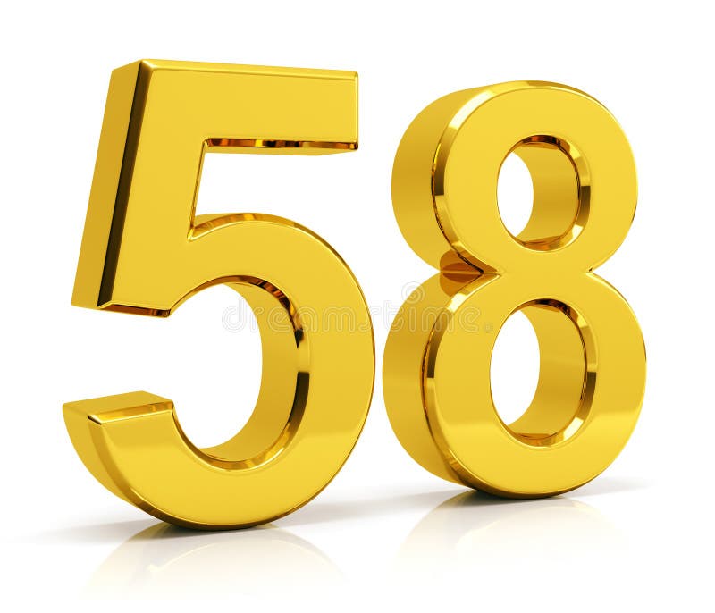 Gold number two stock illustration. Illustration of metallic - 92180992