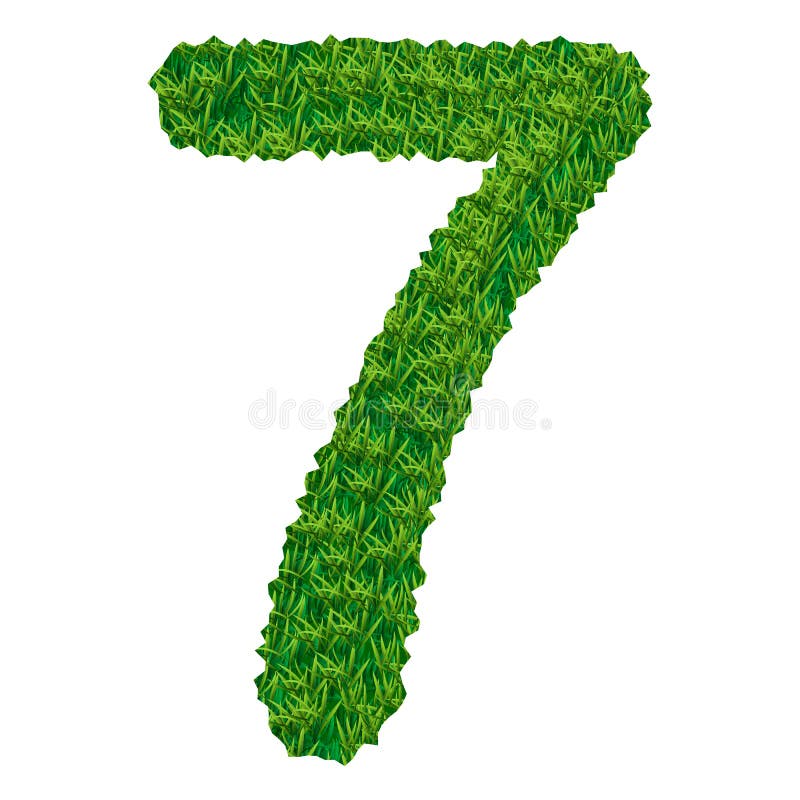 Vector Grass Font Numbers Stock Illustrations – 121 Vector Grass Font ...