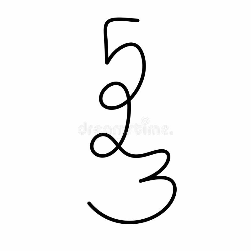 Handwritten 2 Stock Illustrations – 511 Handwritten 2 Stock ...